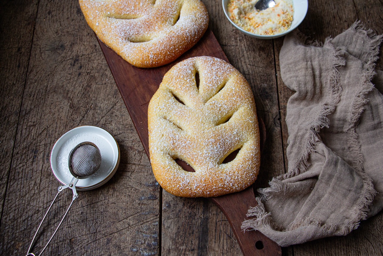 Fougasse sucrée aux Agrumes : Casserole et Chocolat